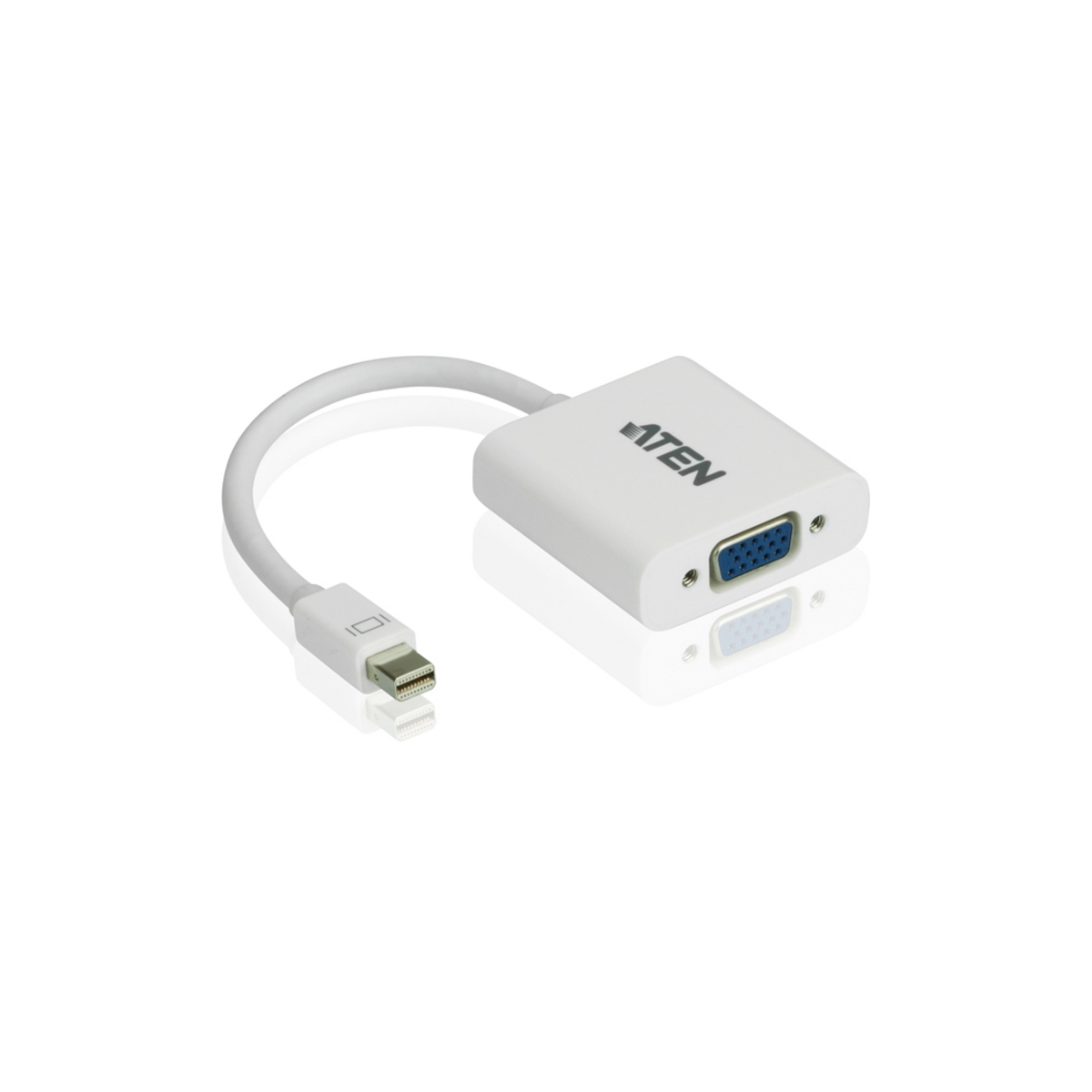 ATEN ตัวแปลงสัญญาณ Mini Display Port to VGA adaptor