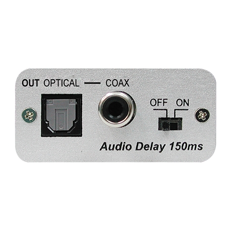 Analog to Digital Audio Converter with Audio Delay