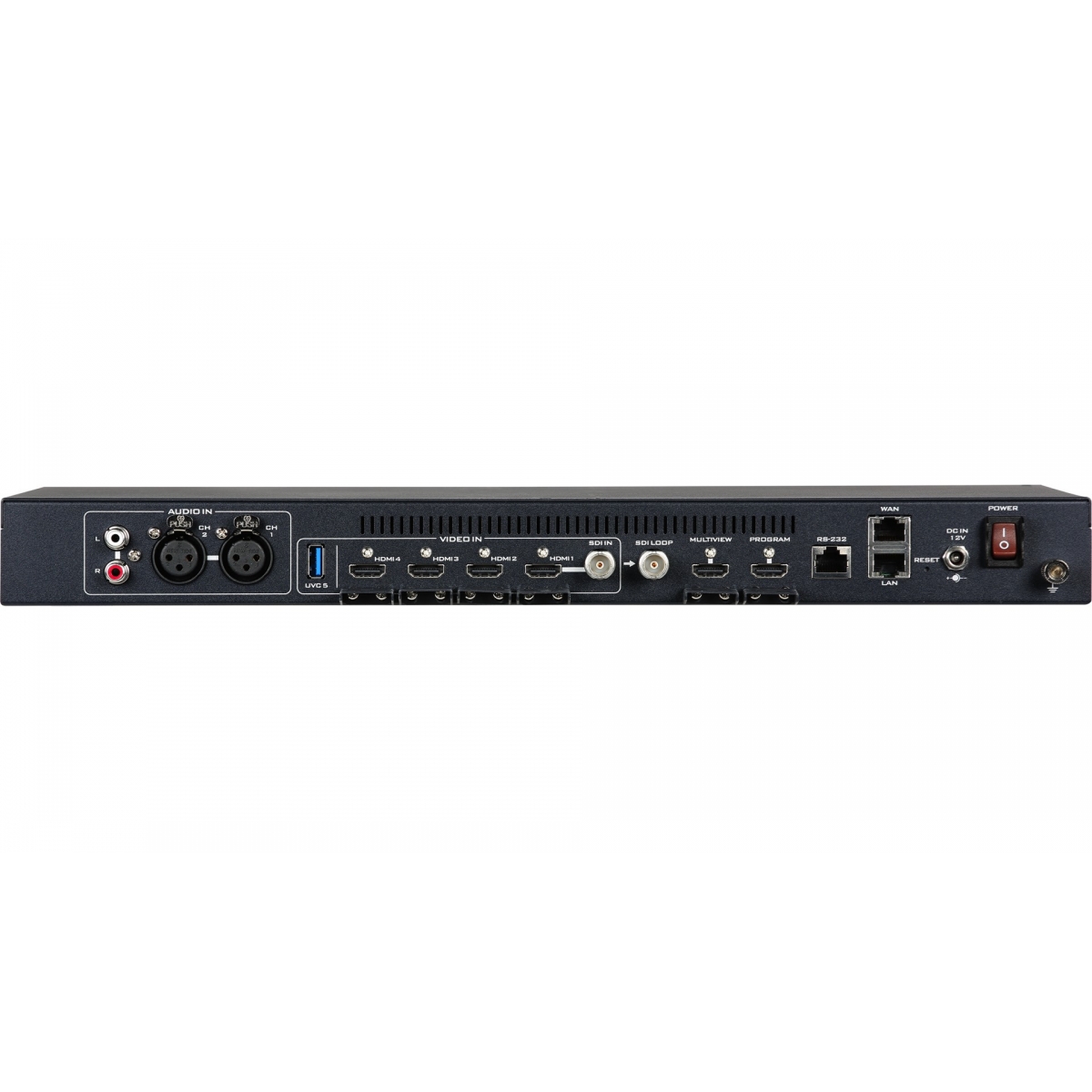 5-Channel All-in-one Streaming Switcher
