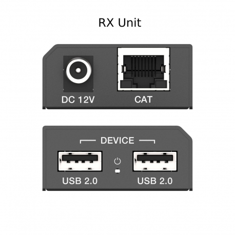 100m USB 2.0 Extender Over single CAT6