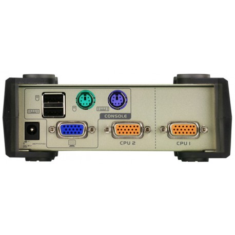 2-Port PS/2-USB KVM Switch