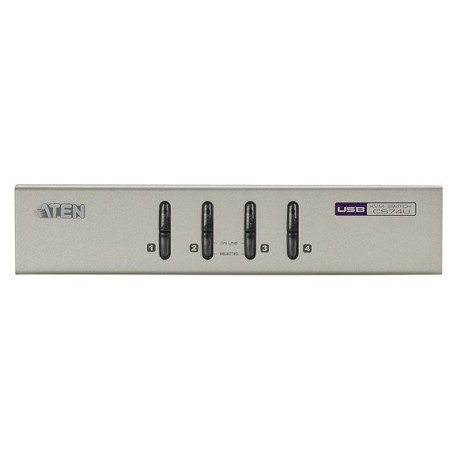 ATEN CS74U 4 port USB KVM Switch with Audio