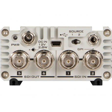 3G HD/SD-SDI Switch 2 Input & Split 6 Output Distribution Amplifier