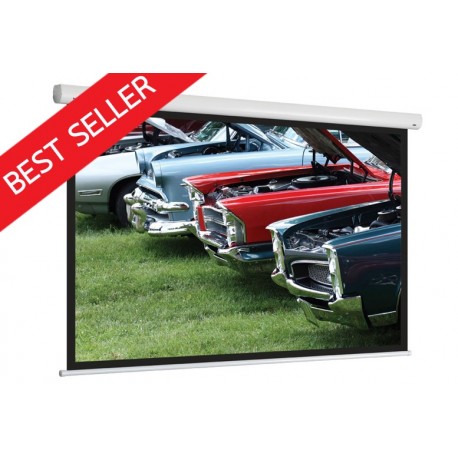 จอโปรเจคเตอร์สู้แสง แบบม้วนเก็บ จอมอเตอร์ไฟฟ้า จอห้องประชุม จอดูหนัง