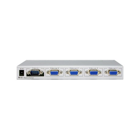 4-Port Video Splitter with output switch on/off NEXIS SPV914