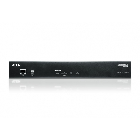 Single Port KVM over IP Switch with Single Port Power Switch