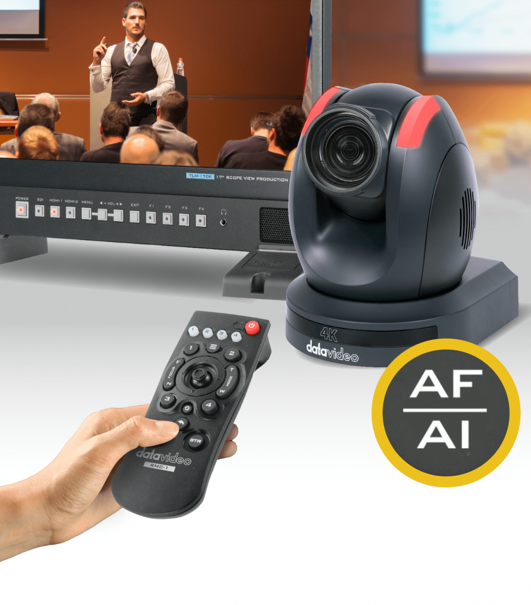 4K AI Auto Tracking PTZ Camera